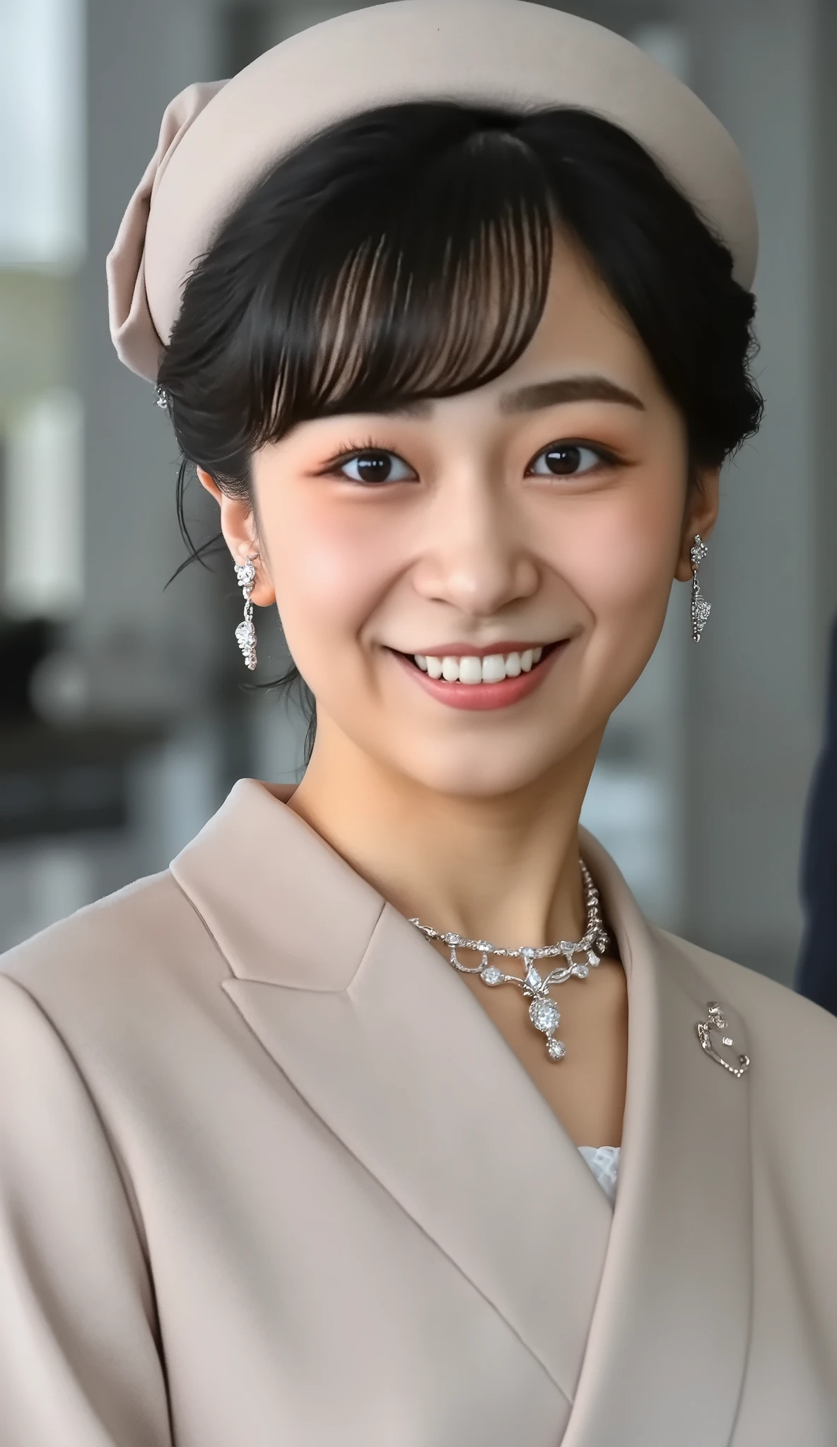 Japanese woman headshot、looking at the camera、Dark eyeshadow - SeaArt AI