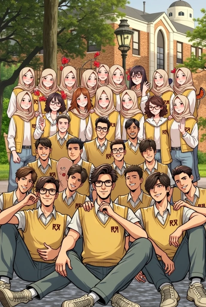 Please make the image more natural with korean webtoon style ...