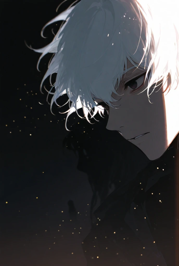 Score_7_up, source_anime ,light particles,Dark background, 1Boy - SeaArt AI