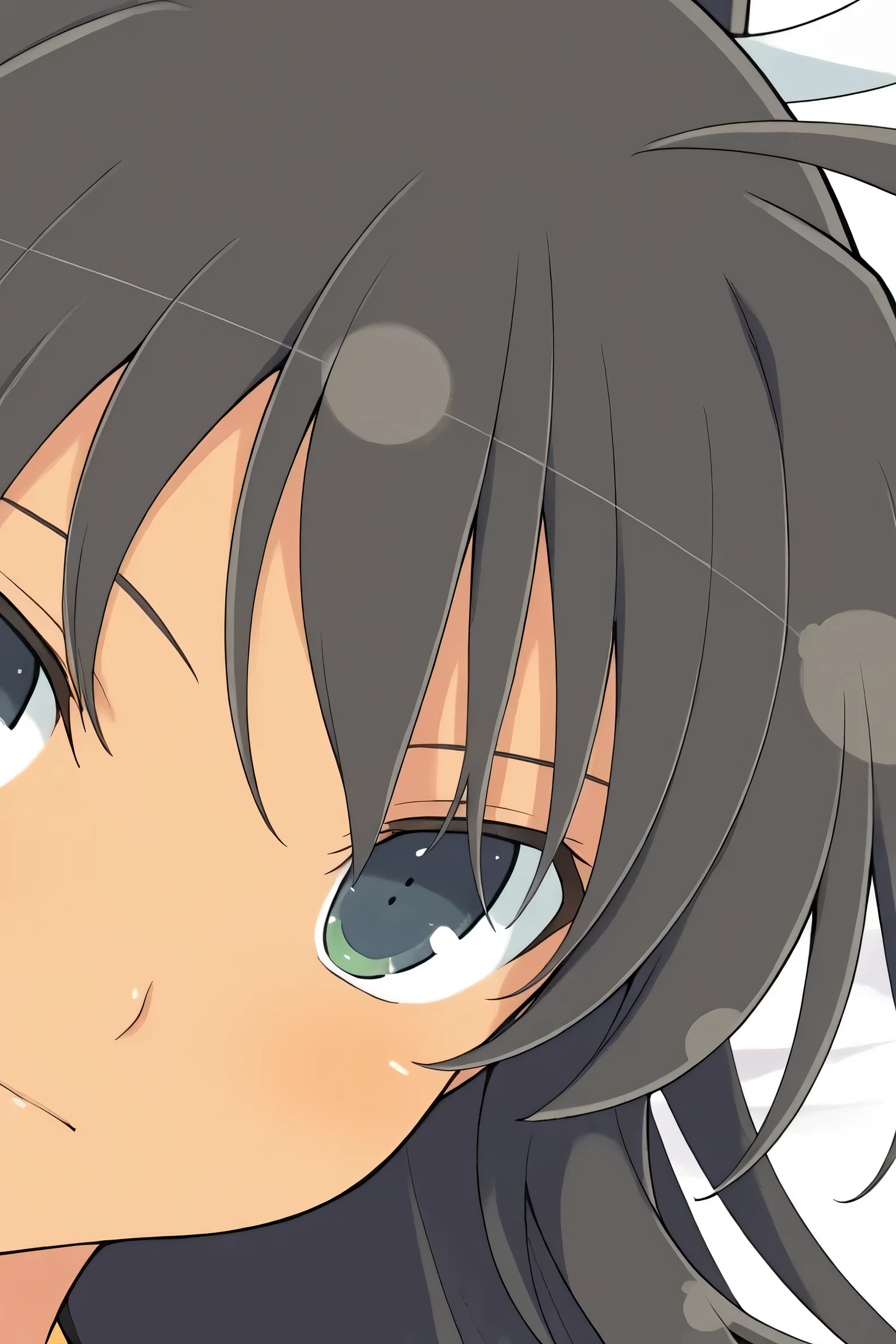 Homura \(senran kagura\),face focus,front view,looking at viewer ...