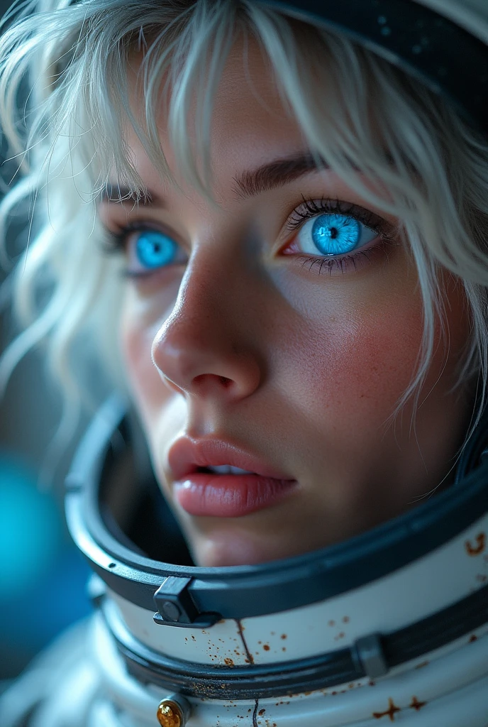 (xanthochromic heterochromia close-up of a better masterpiece - SeaArt AI