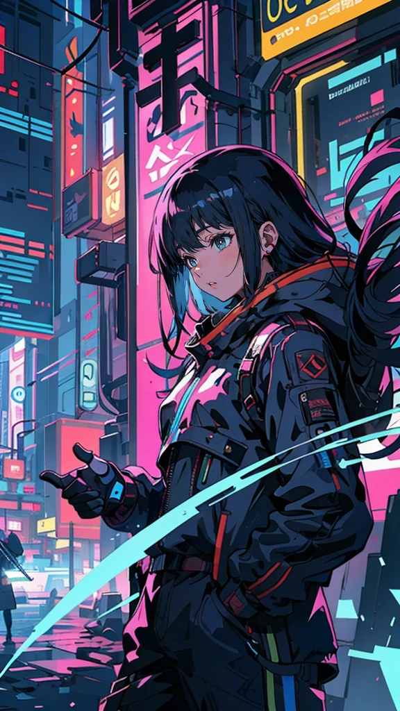 A surreal digital environment within Nexus Core Layer 5 — endless black ...