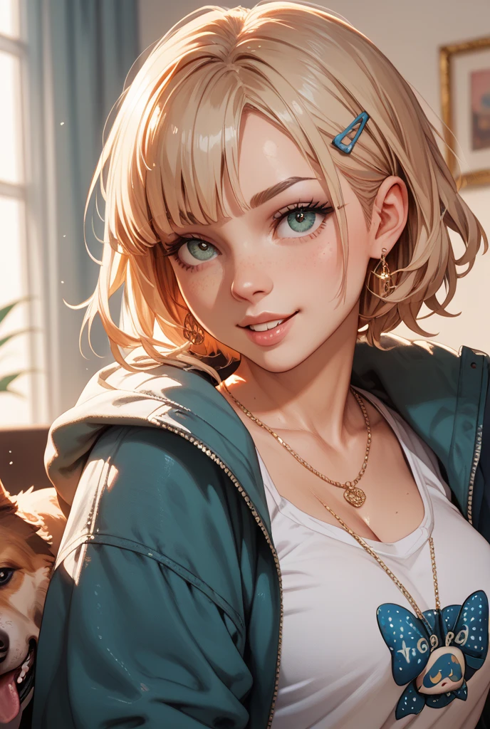 pees in the same pose as a dog - SeaArt AI