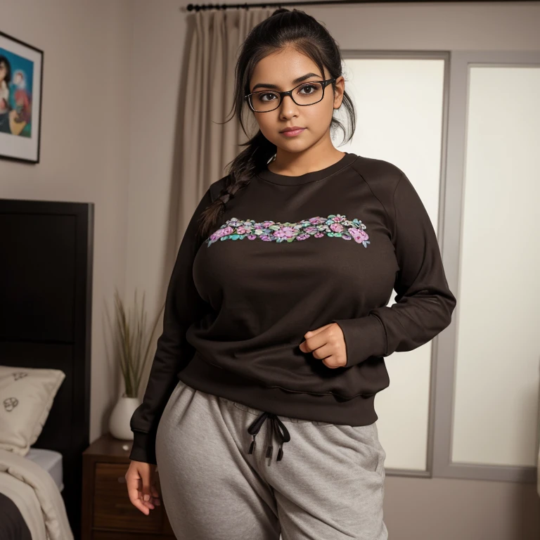 Timid short cute slightly chubby raven nyuugao Mexican geeky emo girl ...