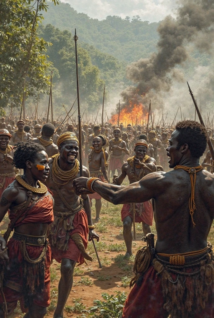 Images of the war of Poredaka the Guineans against the French in the ...