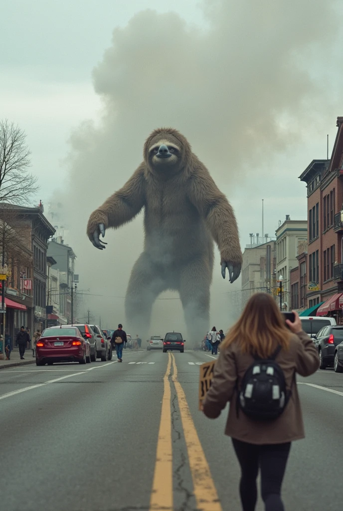 A realistic view of the city of Bellingham Washington. In the PNW along ...