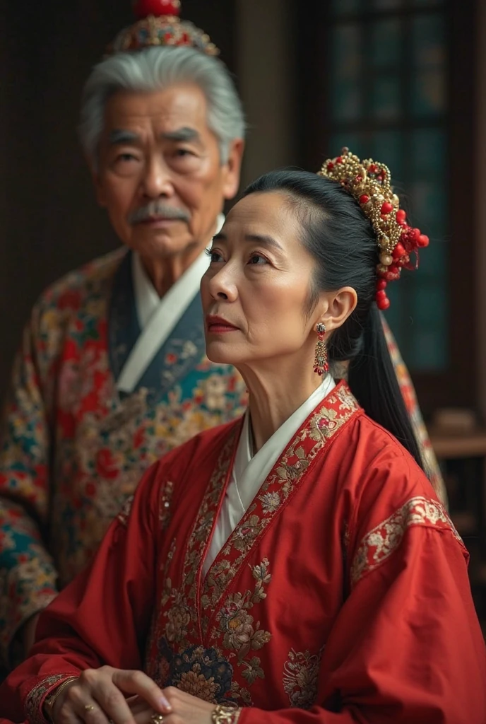 Chuan Opera Epilepsy Performance,Exquisite delicate 4K HD of an old man ...