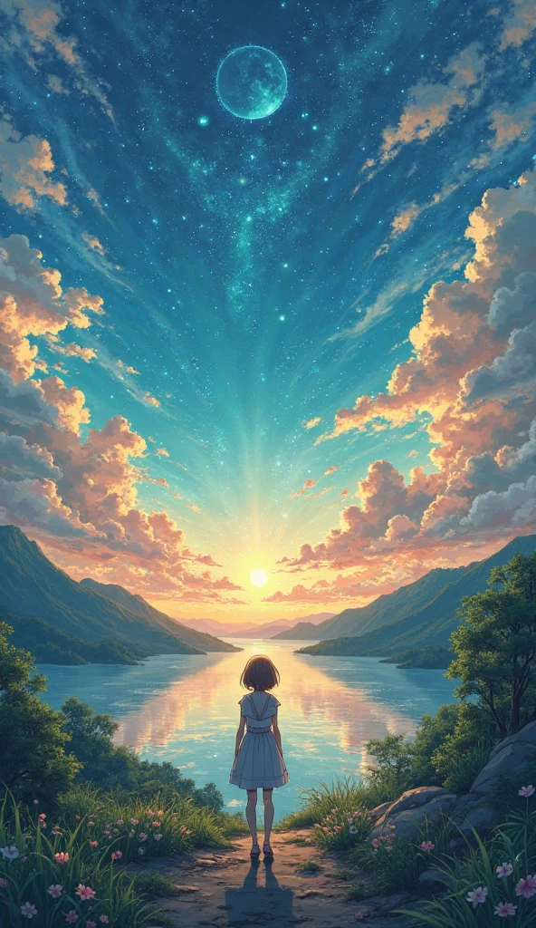 Create the most beautiful and visually impressive anime ever seen ...