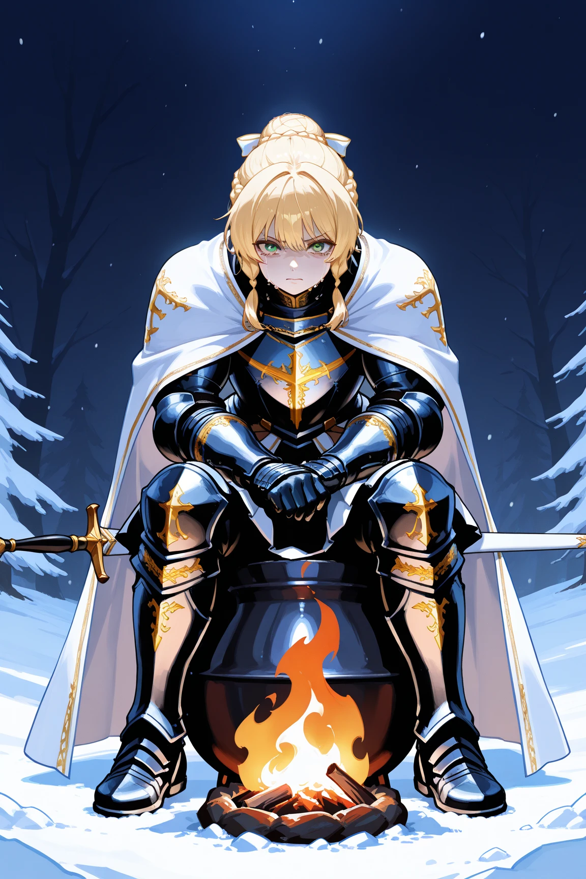 (masterpiece), best quality, expressive eyes, perfect face, blond hair ...