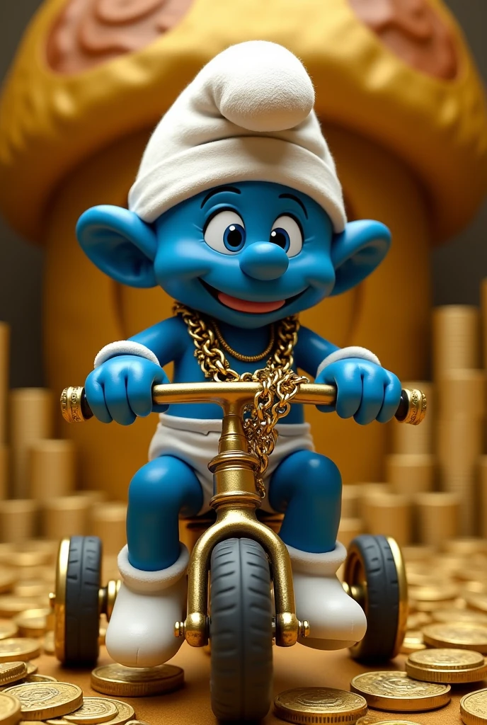 RICH Smurf turned gangster