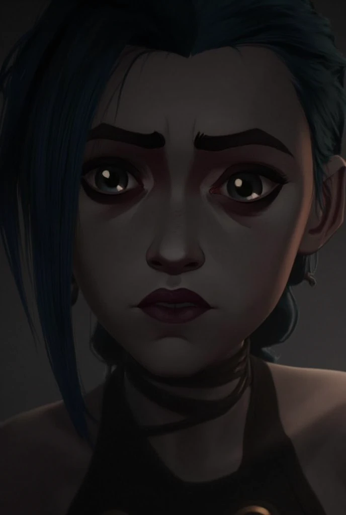Jinx, best quality, masterpiece , detailed face, face intricate detail ...