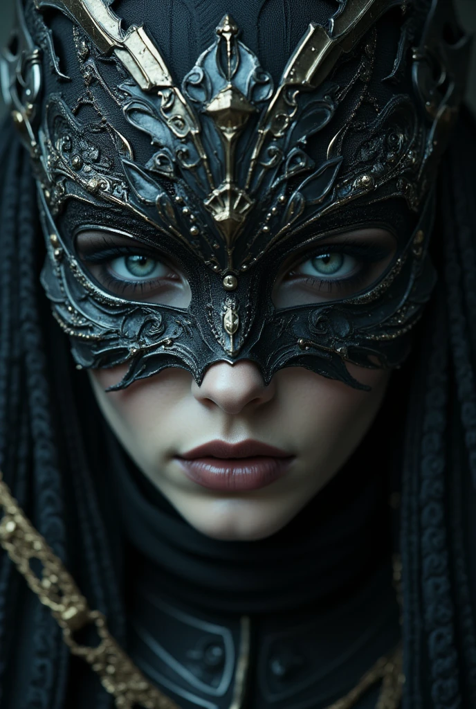 Portrait of a Masked Witch.