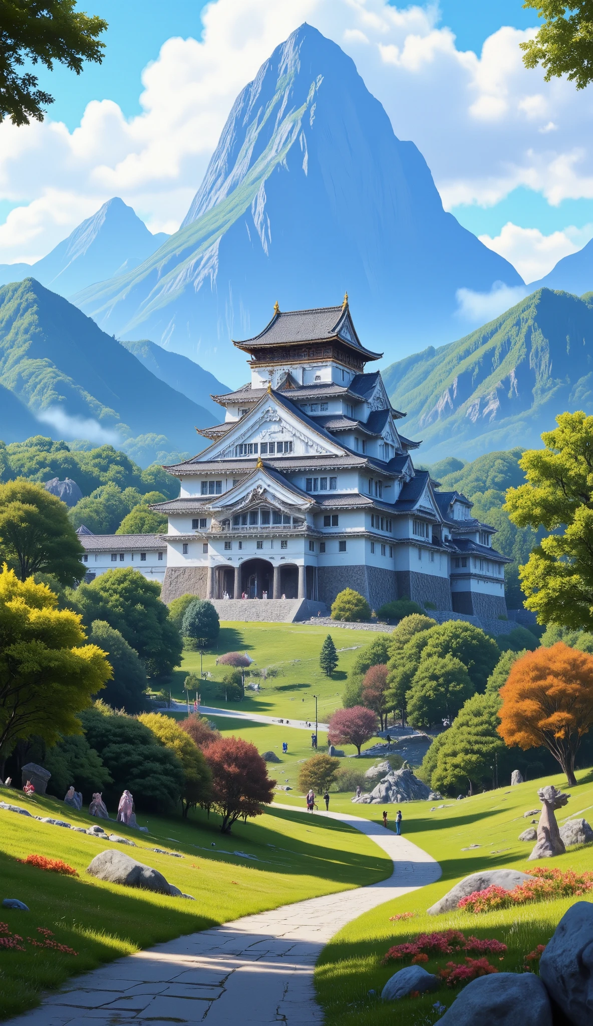 Hi-Res Images、 Japanese Castle 、Photos of Himeji Castle in Harima ...