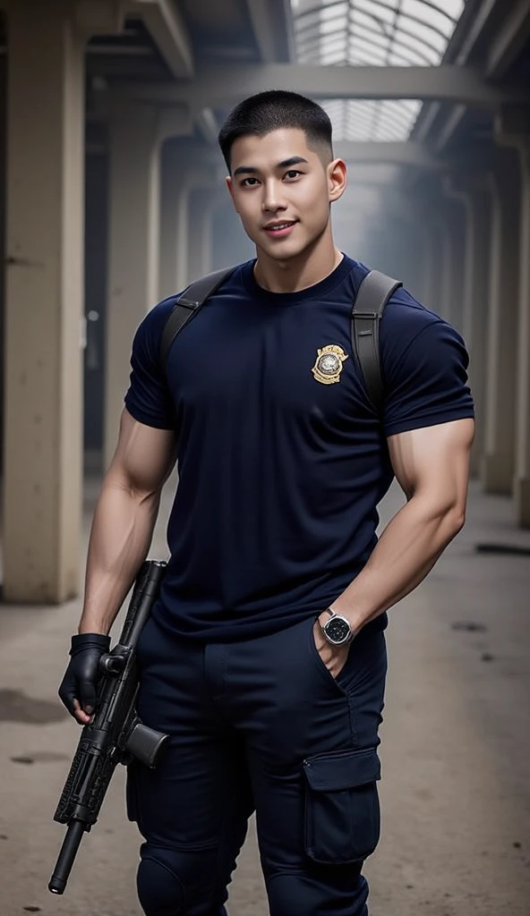 [CHARACTER] **Male Character (Korean Tactical Agent)** - Appearance ...