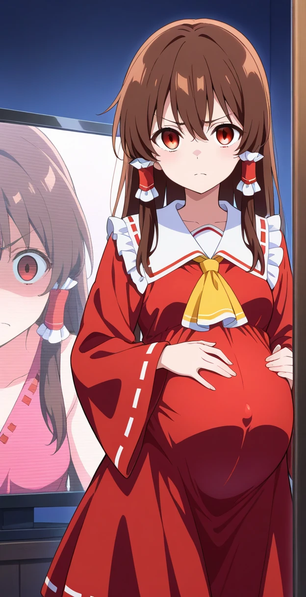 Viewers, Red Eyes, simple background, Murderer's appearance - SeaArt AI