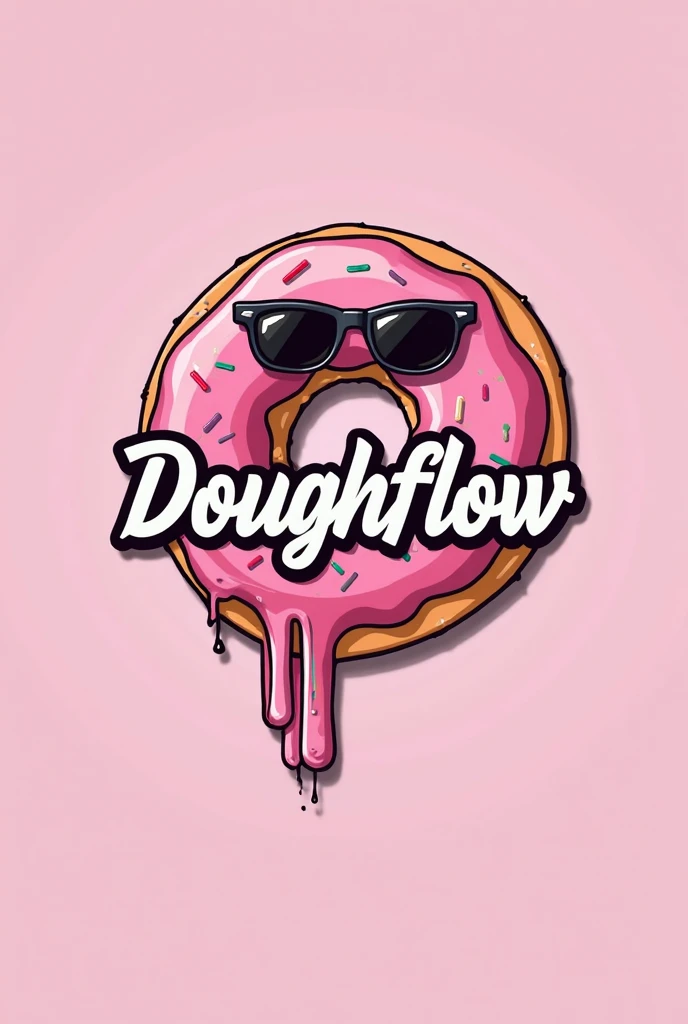 Create a modern, stylish, and trendy logo for a donut shop named ...