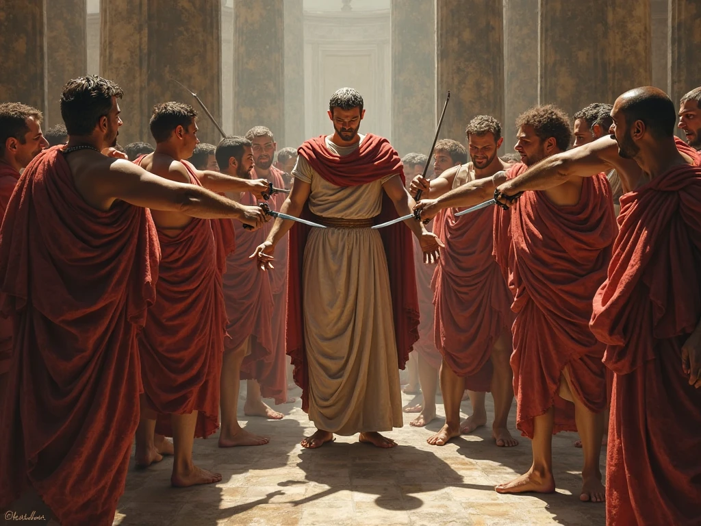 1. Introduction – The Assassination of Caesar - SeaArt AI