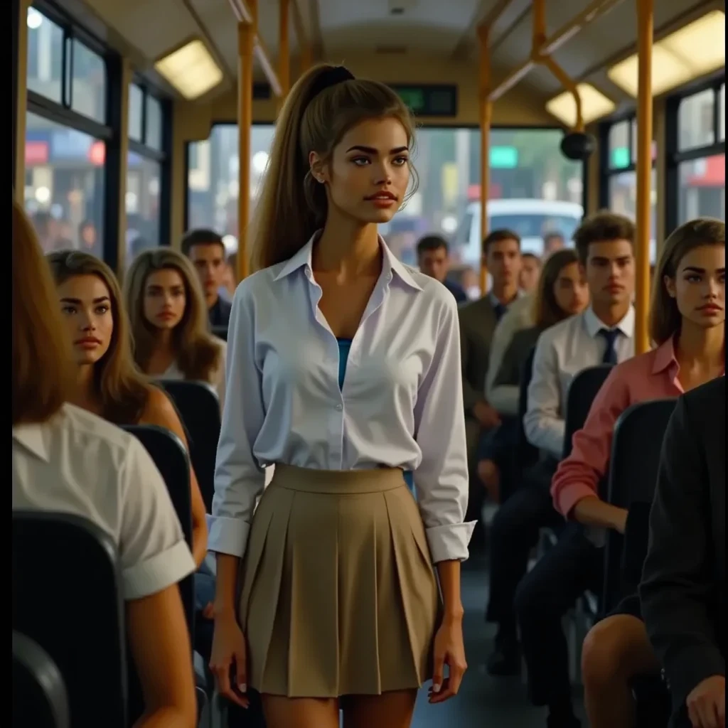 Dnsr, slender figure is showcased in a captivating half-body shot - SeaArt AI