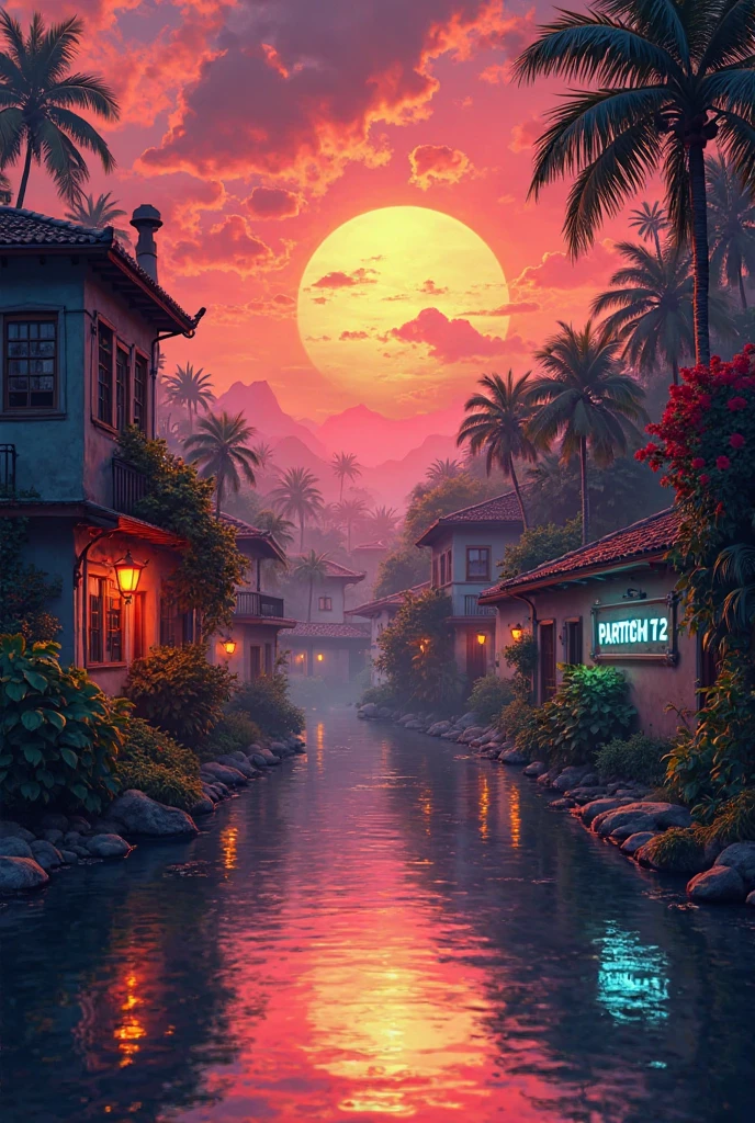 atmospheric lighting, scorching sunset, warm colors, practical - SeaArt AI
