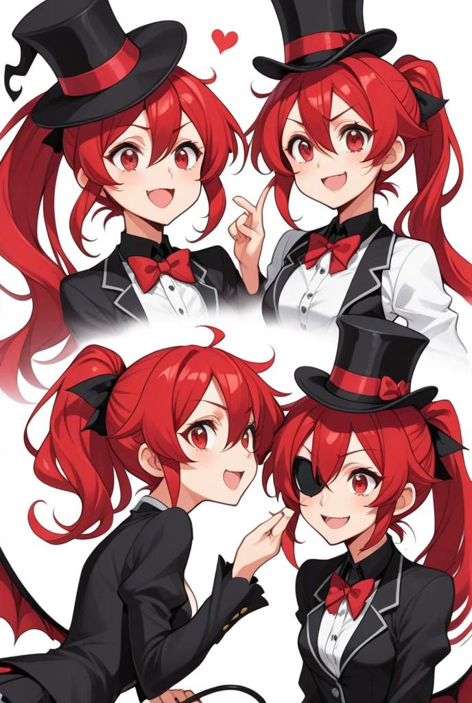 Magician's Hat, Magician's Outfit, Black Eyepatch, Chuunibyou - SeaArt AI