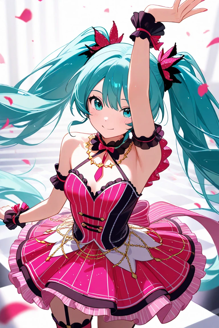 High quality Hatsune Miku fashion show, extravagant runway outfit ...