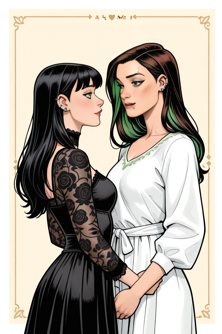 A manga, as if it had been drawn by hand in a mobile app like IbisPaint - SeaArt AI