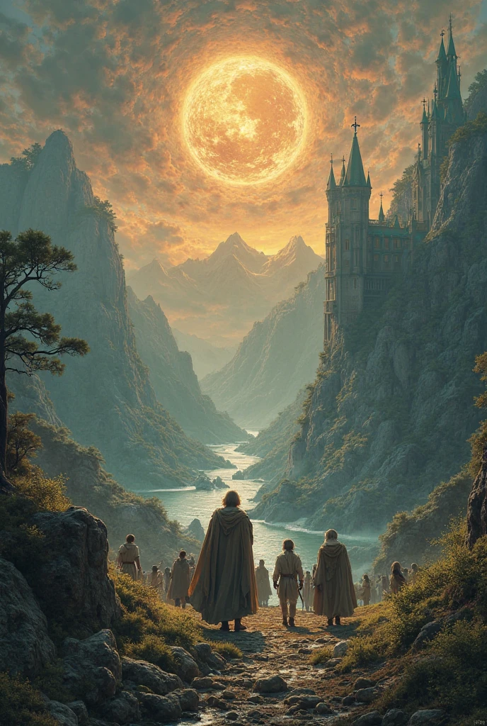 Make art with the theme, Lord of the Rings - SeaArt AI