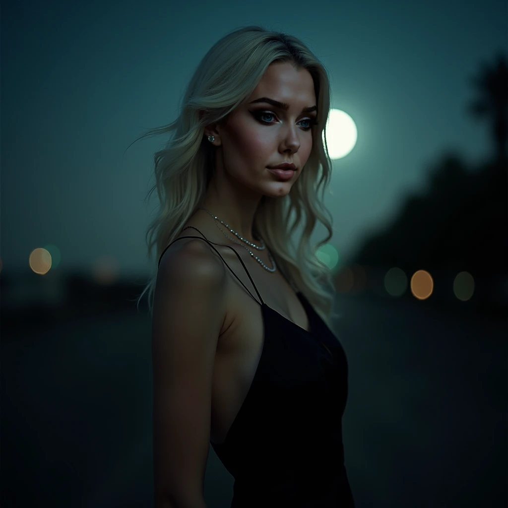 Medical record (Description Sheet - Evening Fashion Editorial - SeaArt AI