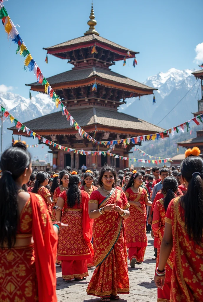 Sure! Here's a sample description of a photo that matches Nepali ...