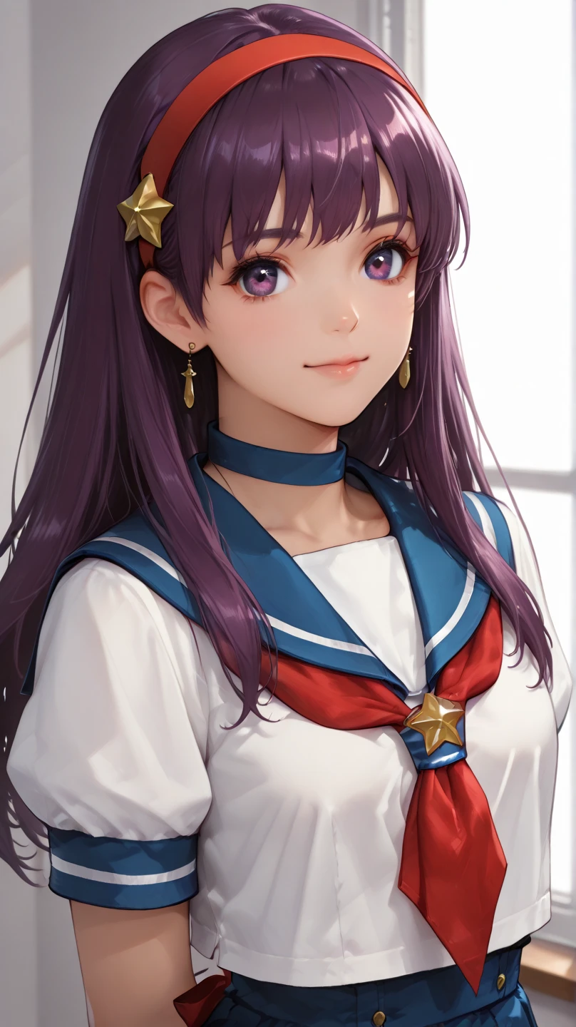 ATHENA ASAMIYA, ATHENA ASAMIYA SAILOR SUIT, blue sailor uniform - SeaArt AI