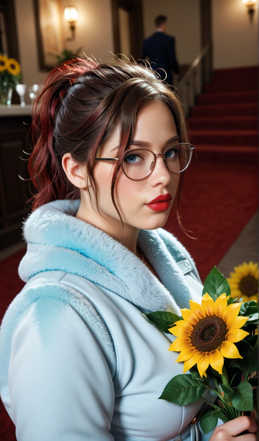 Beautiful girl with glasses, Claire Redfield / Resident Evil 2 Remake ...