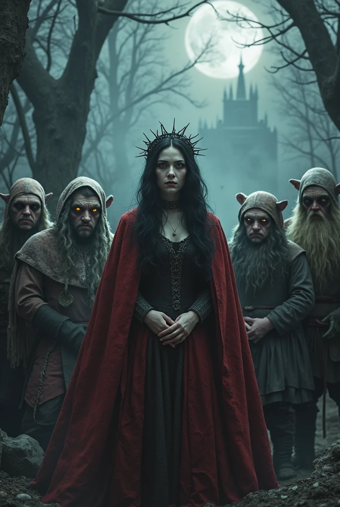 Dark, gothic reinterpretation of Snow White and the Seven Dwarfs ...