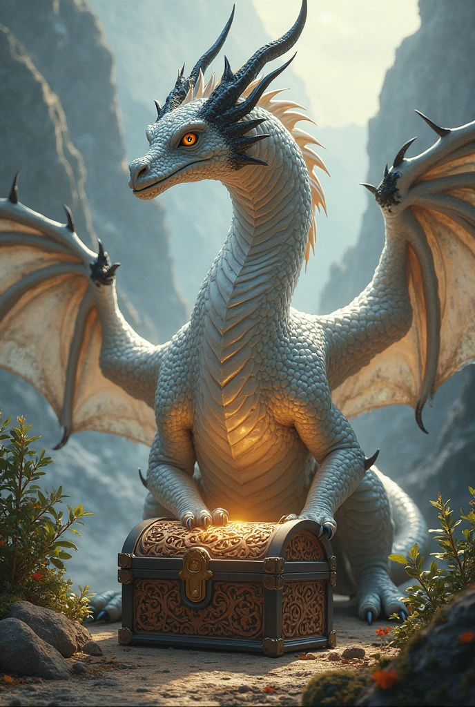 ArsMJStyle, DnD Emerald and Gold Fantasy, The image is a digital ...