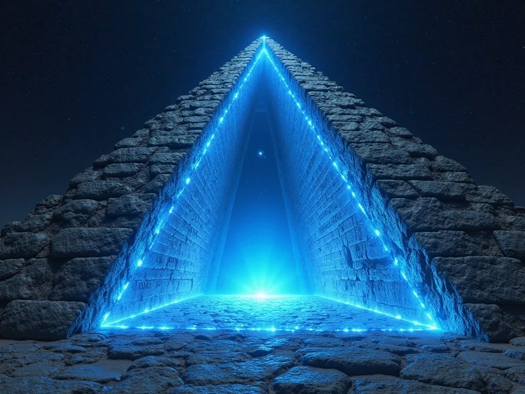 > "An ultra-realistic 3D fantasy illustration of the Great Pyramid of ...