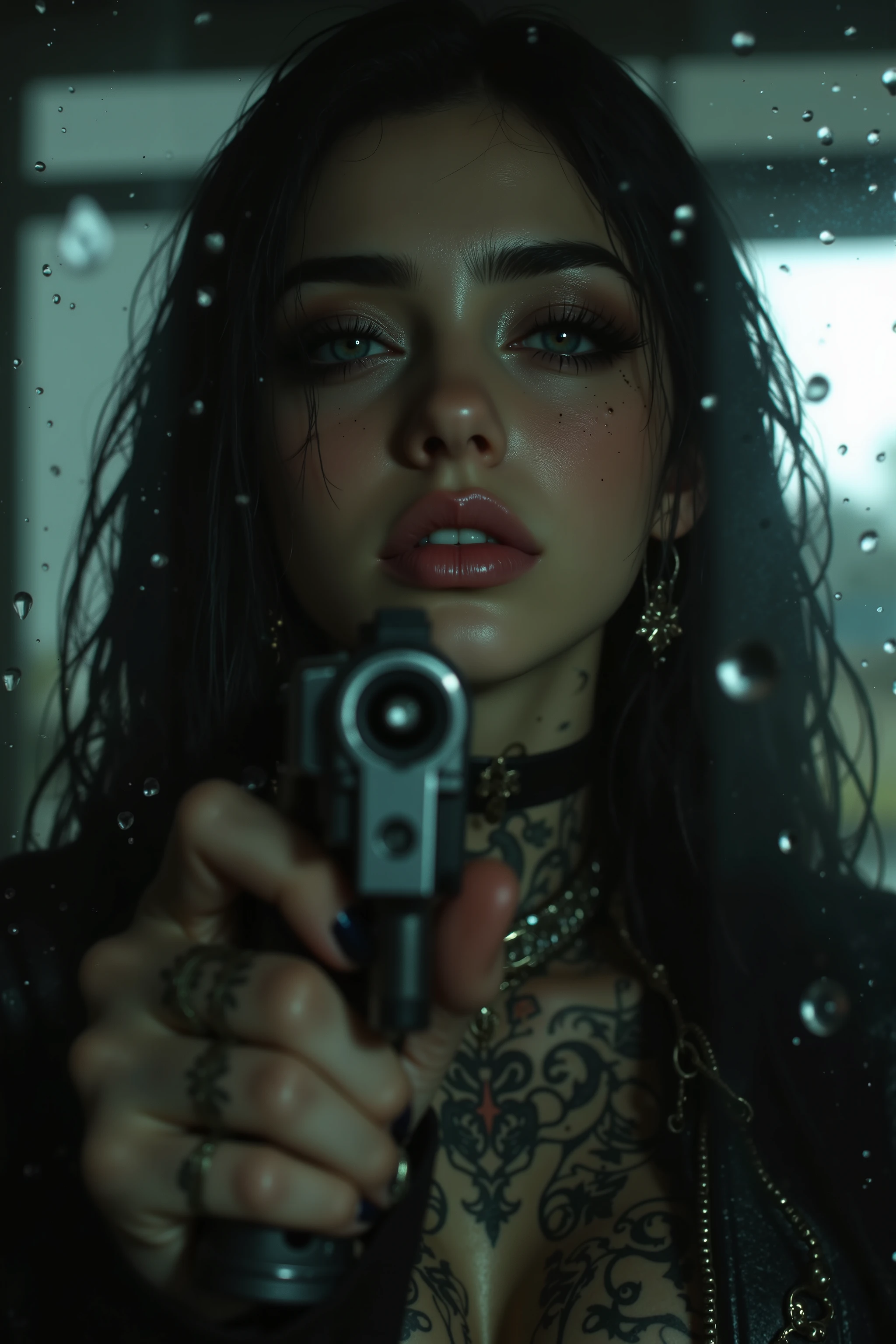 “Let's put an end to everything in this rain, okay? Honey?”