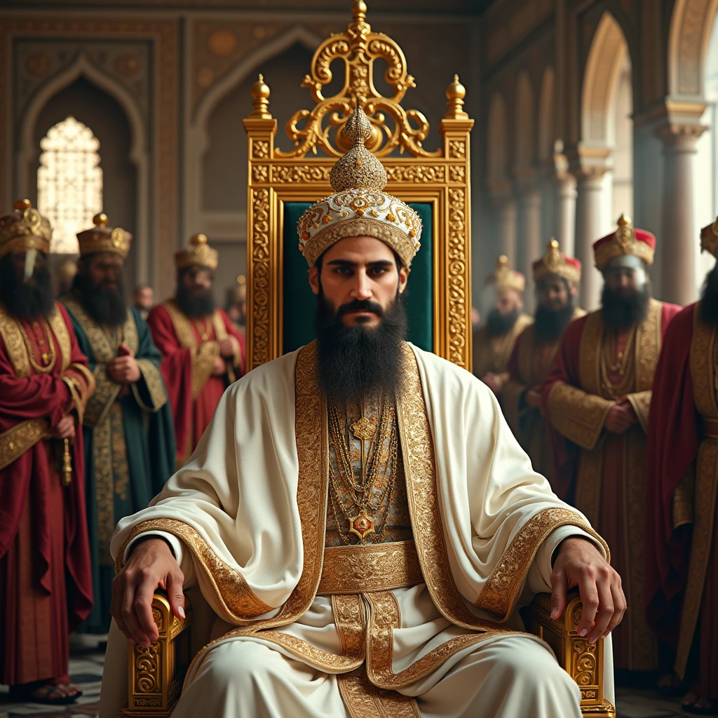 "A regal and historically accurate portrait of Emperor Aurangzeb ...