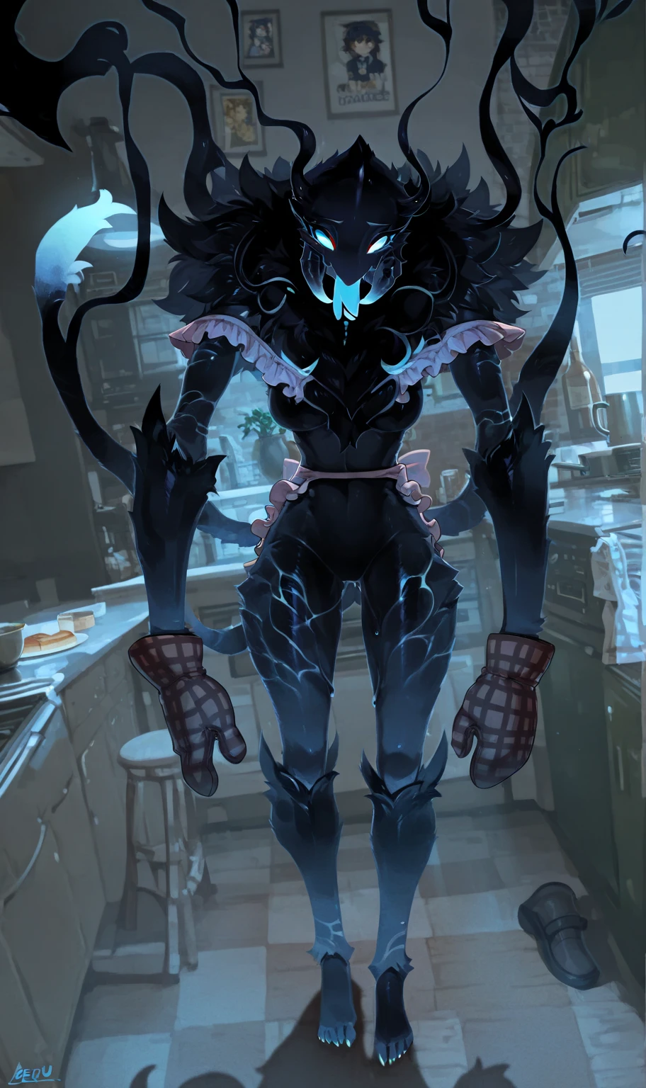 ベルと過ごす平和な朝