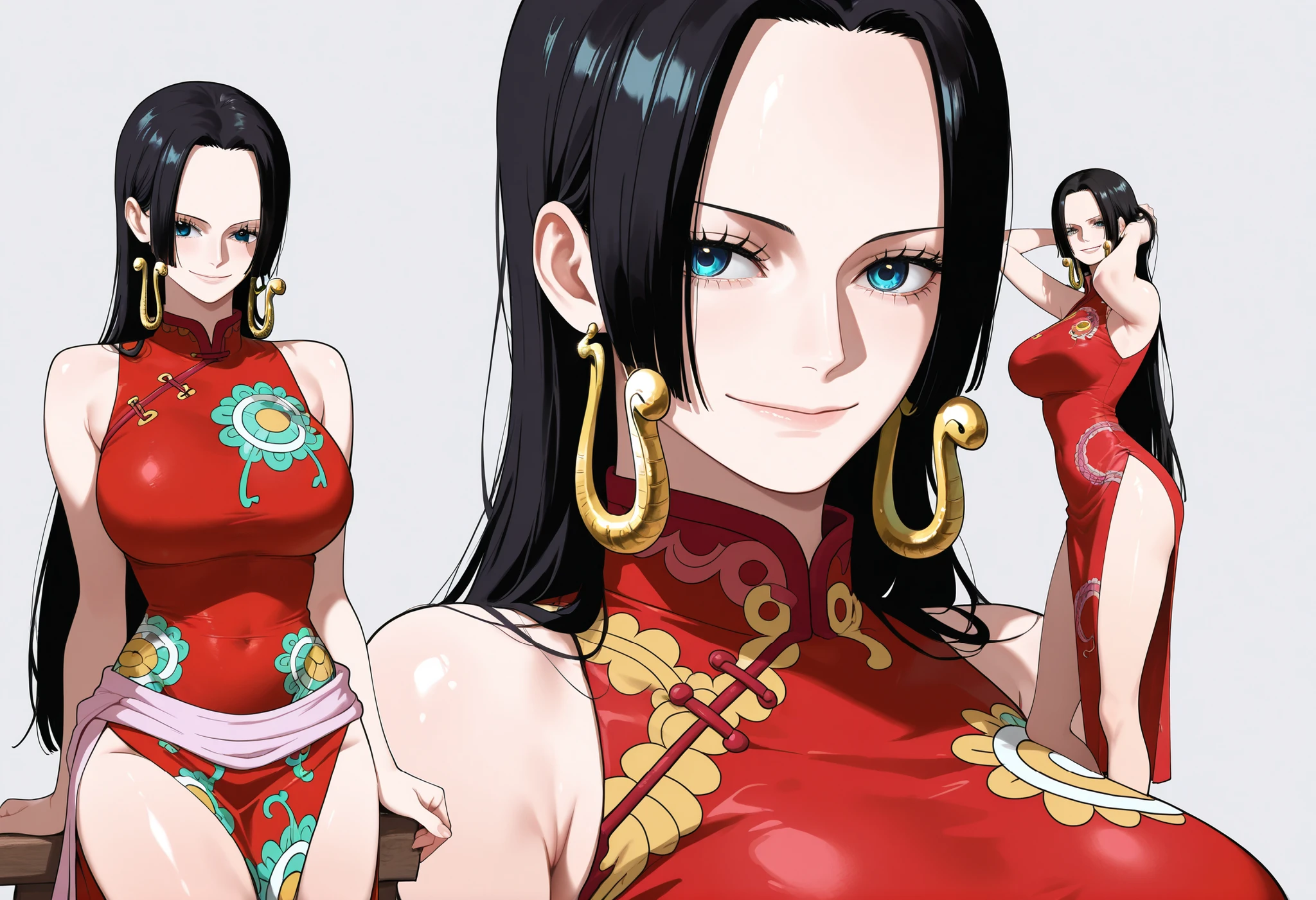 Masterpiece, best quality, amazing quality, 1girl, (Boa Hancock - SeaArt AI