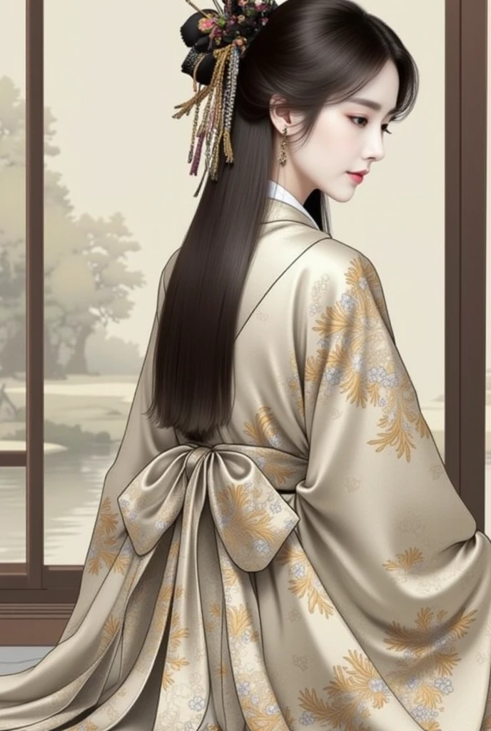 A combination of sumi-e and traditonal japanese fine-art style - SeaArt AI