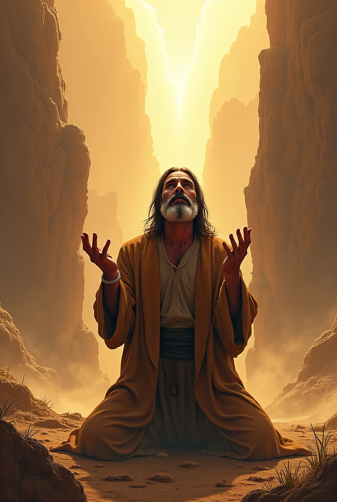 Elijah the prophet of God praying - SeaArt AI