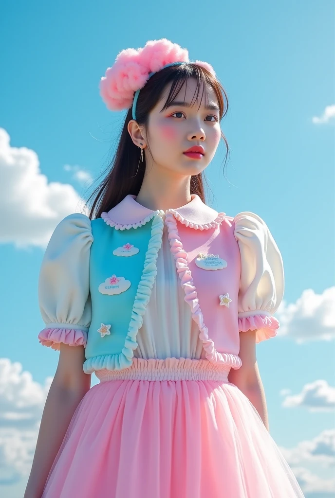 Harin – “Cotton Candy Clouds” Inspiration: Cotton candy and park skies ...