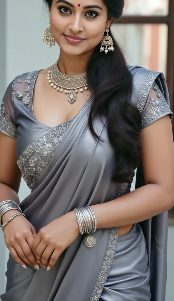 Front view,Full body image, indian hourglass body, Indian Fair ...