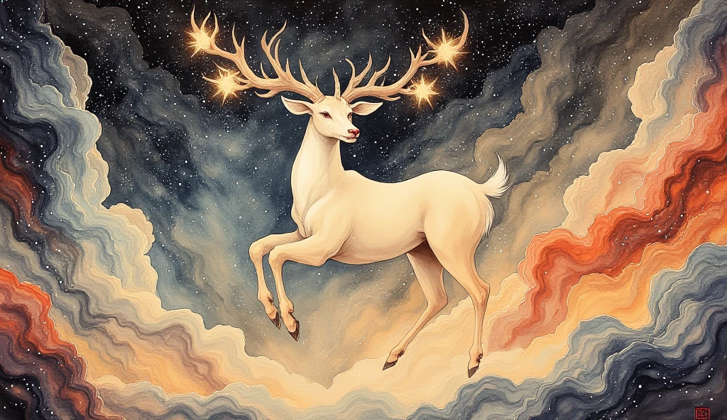 In Chinese culture and folklore, the Nine-Colored Deer is a mythical ...