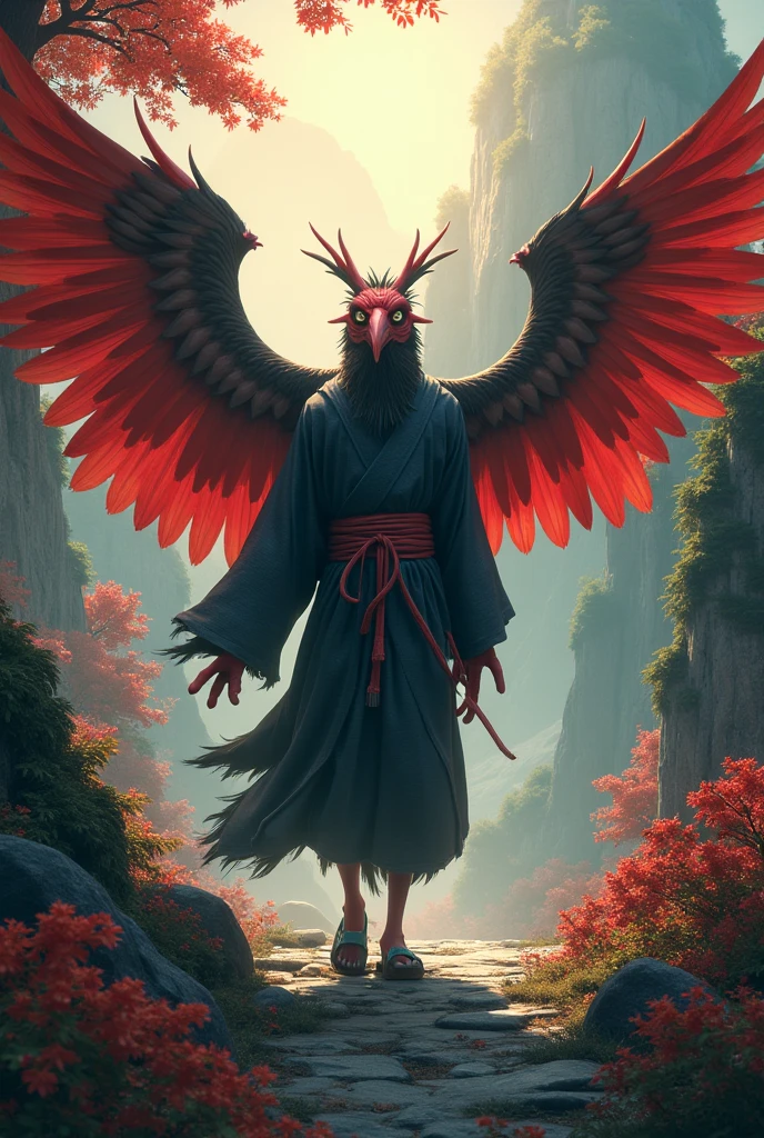I want 20 images related to the legend of Tengu - SeaArt AI