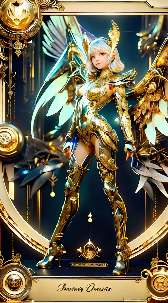 (((masterpieceゴールドカードの縁)))、masterpiece, dynamic light, Exquisite ...