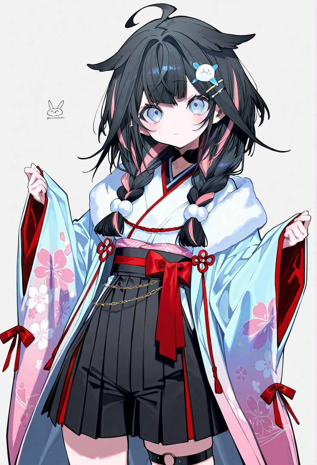 1girl, Mizumiya Su(hololive\), Mizumiya Su\(new year\\) \(hololive ...