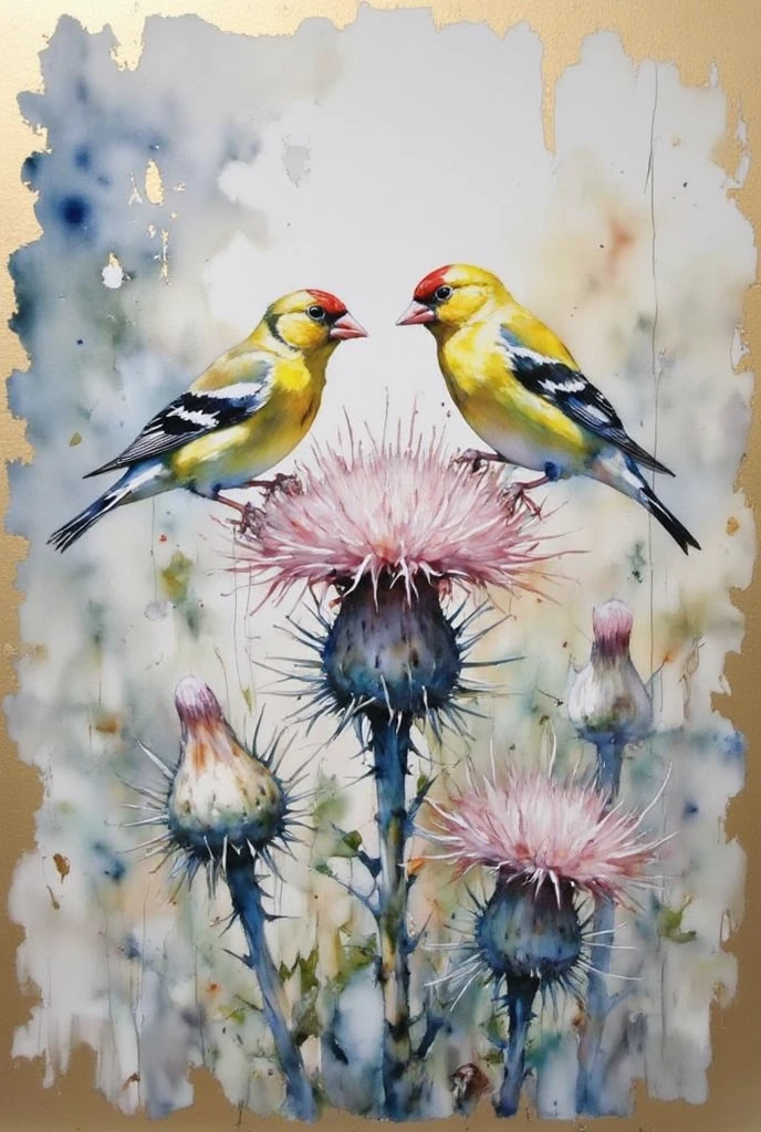 A breathtakingly intricate high quality professional watercolor ...