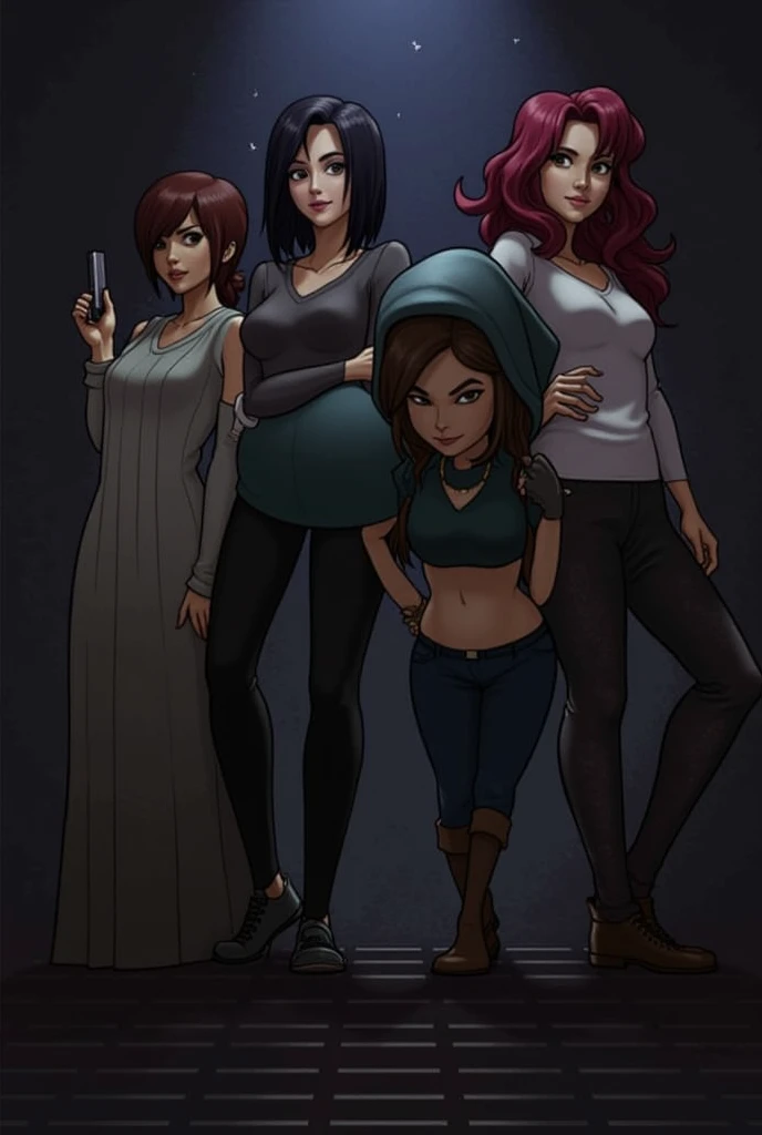 Lineup: Vilma — Feng Min Diana — Mikaela Reid Fred — Renato Lyra Bozont ...