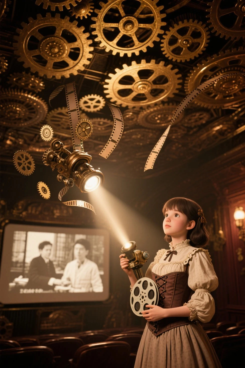 Steampunk cinema fantasy 💫