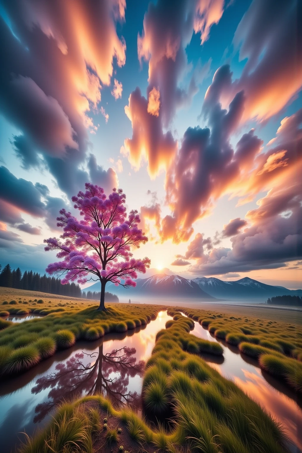 A bright and powerful tomorrow,Similar natural scenery,Vivid colors ...
